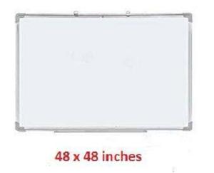 Gator Magnetic Whiteboard 48 x 48 inches / 4 x...