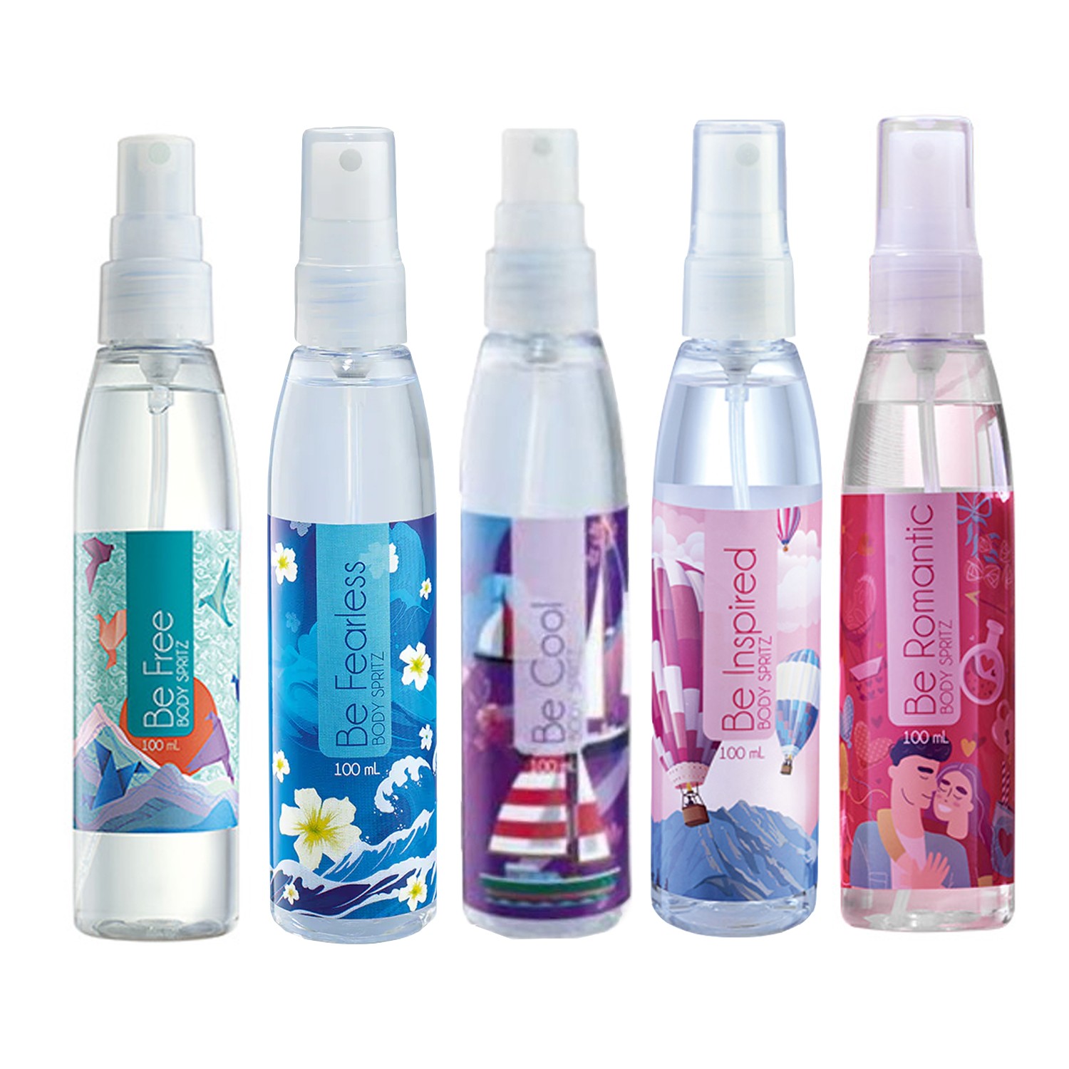 Product Avon Be Body Spritz 100ML, Be Adventurous, Be Cool, Be Romantic ...