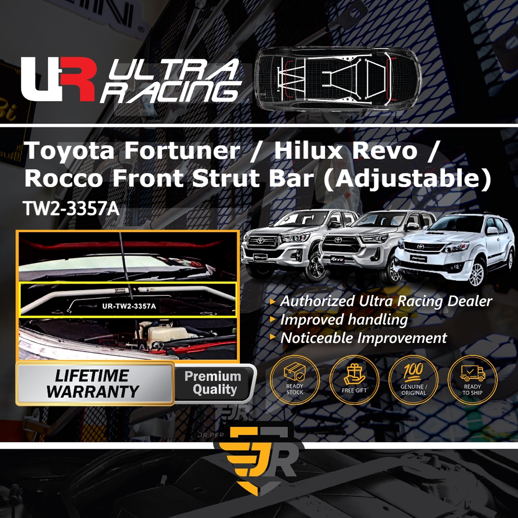 Ultra Racing Safety Bar Honda Civic FD1 FD2 Coupe Front Strut Bar ...