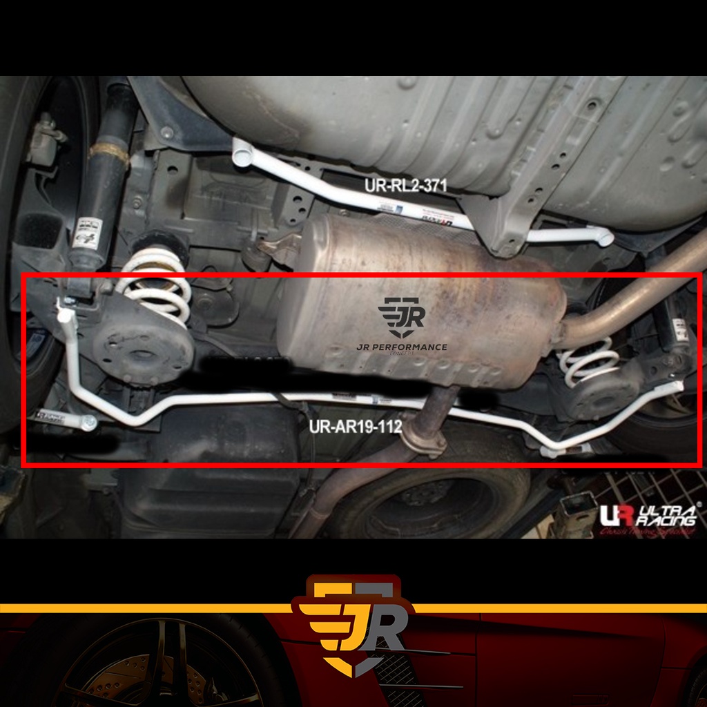 Ultra Racing Safety Bar Alphard Estima ACR50 Rear Anti Roll Bar Rear ...