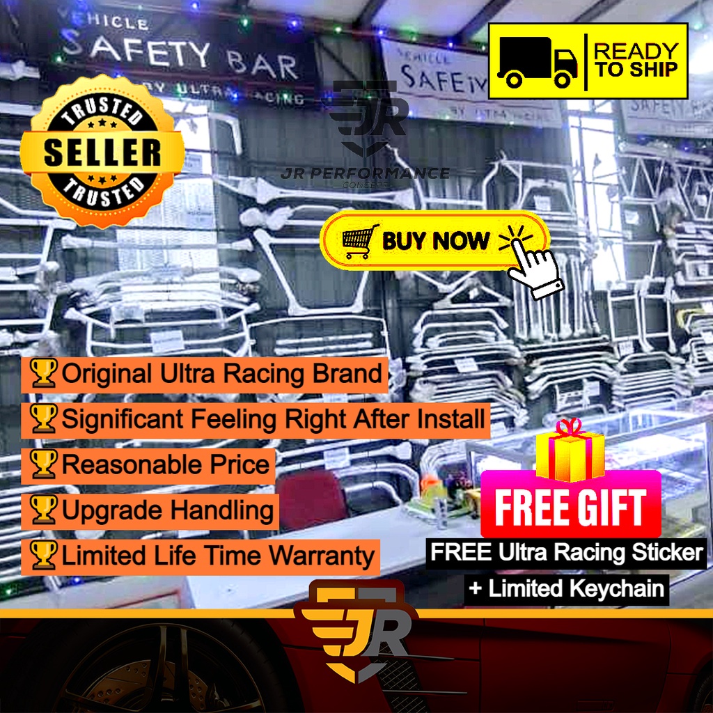 Ultra Racing Safety Bar Vios Dugong NCP93 NCP150 Yaris Room Bar Bar ...