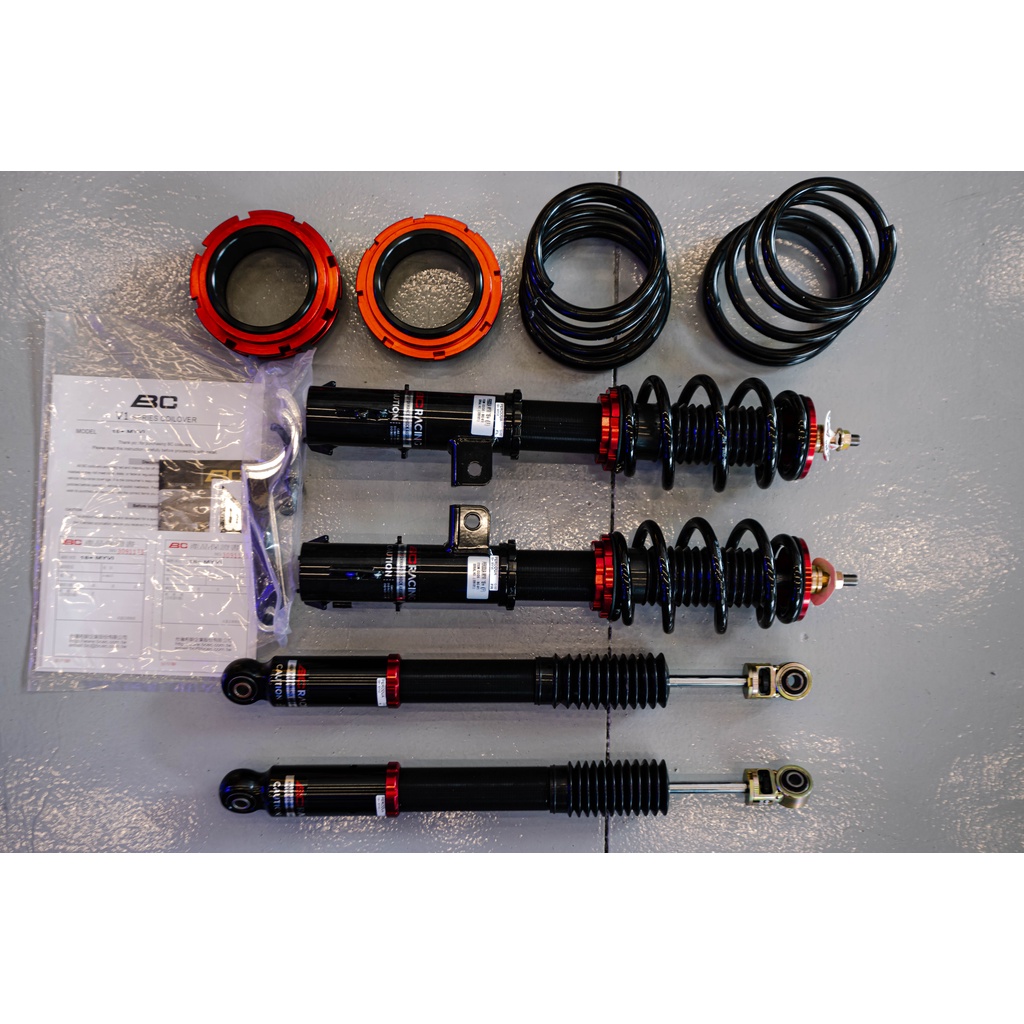 Honda Civic Jazz Myvi Vios BC Racing V1 Adjustable Coilovers Hilo Soft ...