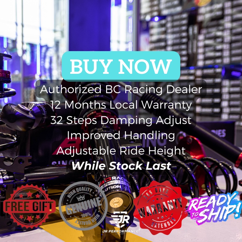 Honda Civic Jazz Myvi Vios BC Racing V1 Adjustable Coilovers Hilo Soft ...